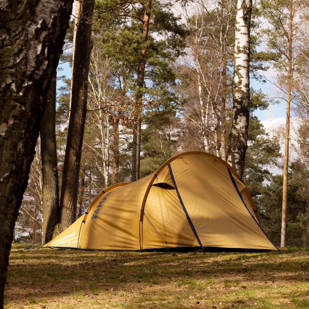 Tambu tents and sleeping bags
